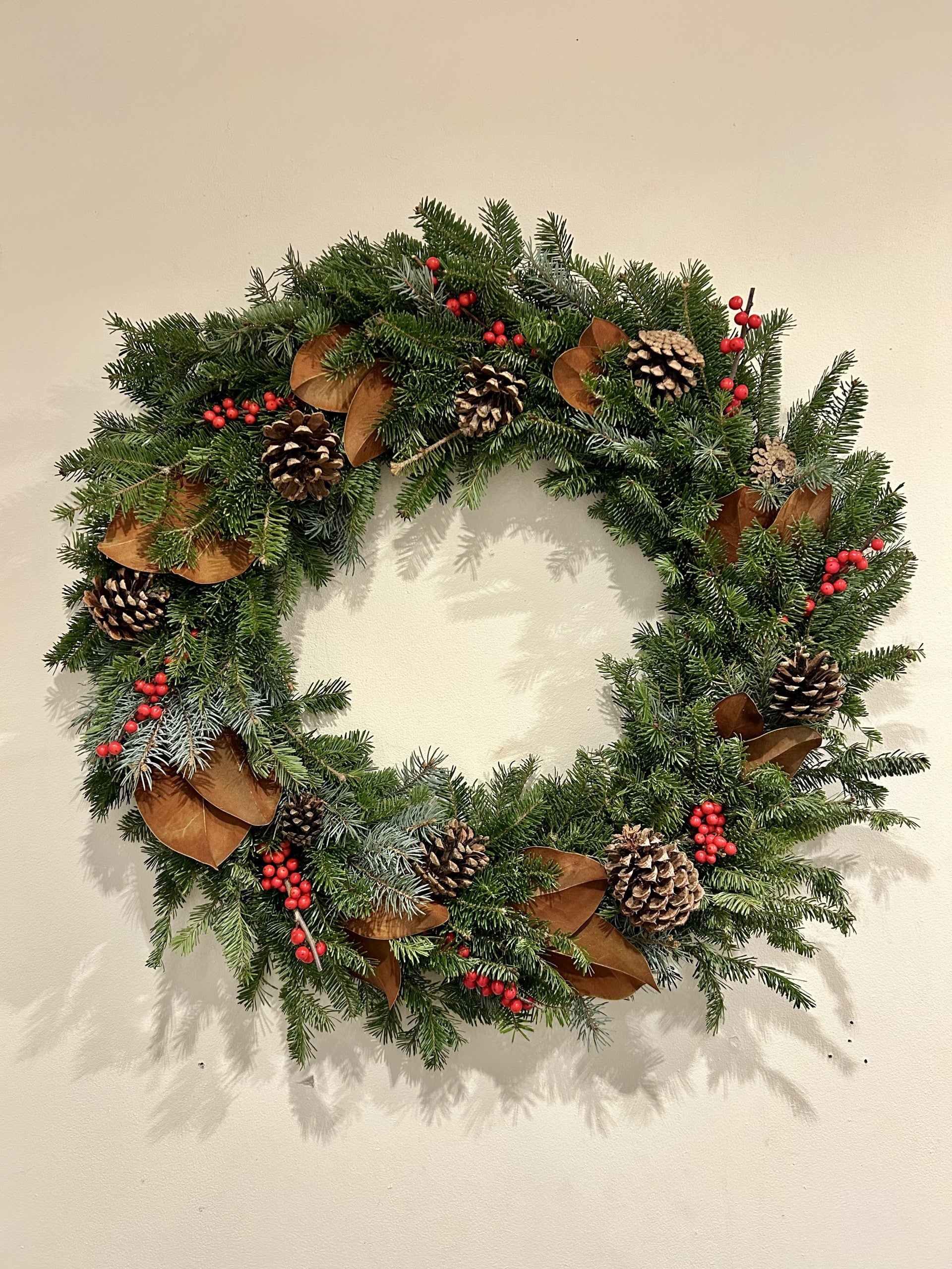 Make Your Own Evergreen Wreath Workshop – Flaura Gardens